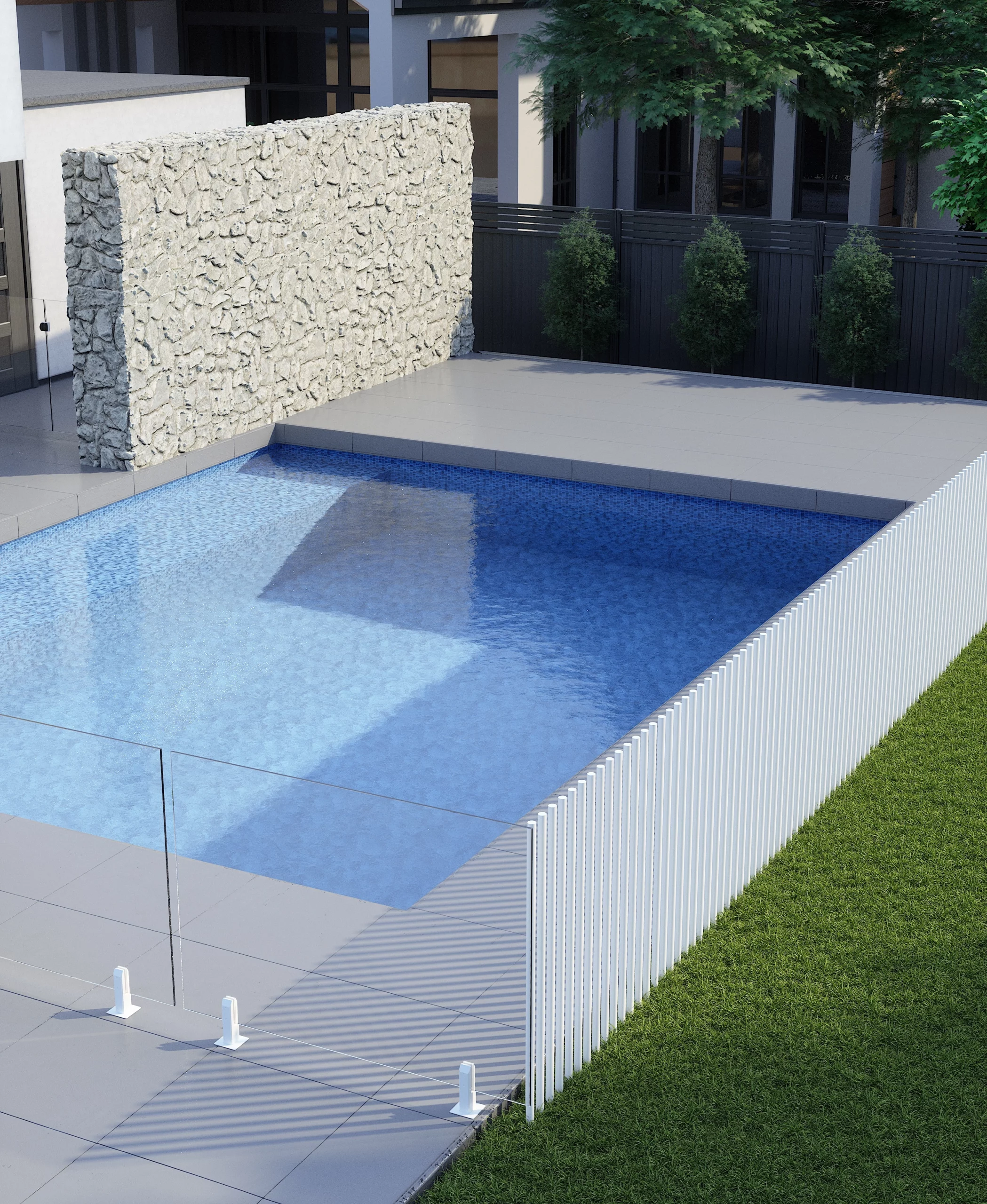 PIK Pool Fencing - Auswide Frameless