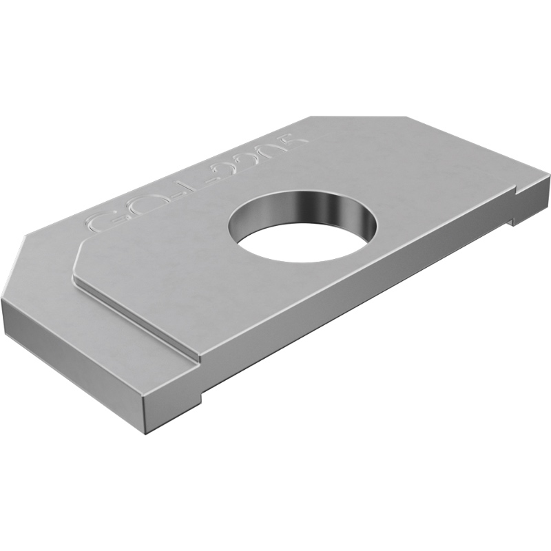 Madrid - Face Mount Spigot Packer - Polish - Auswide Frameless