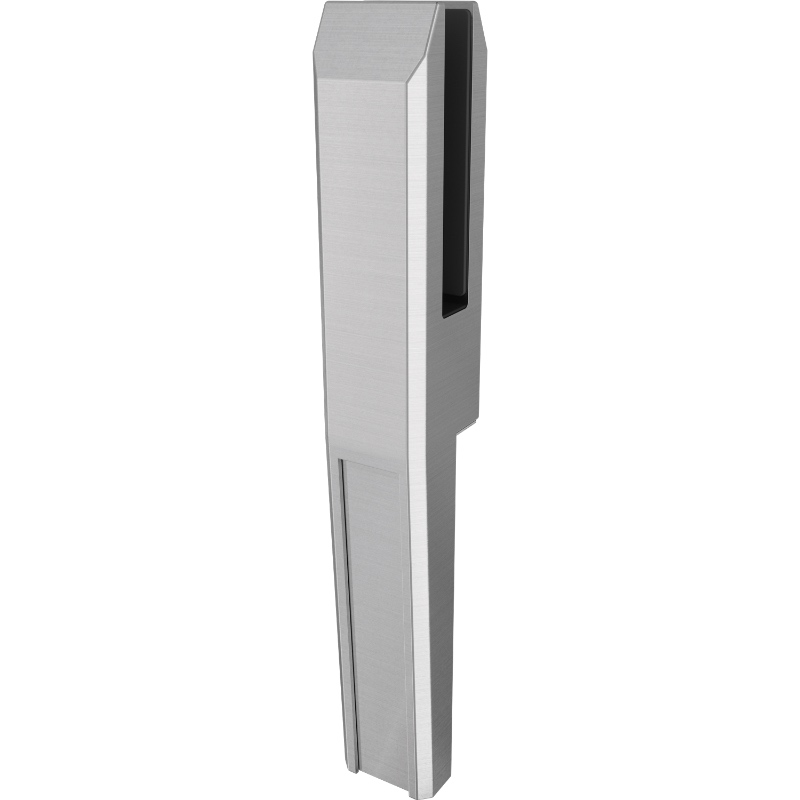 Madrid - Face Mount Spigot - Satin - Auswide Frameless