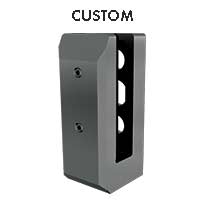 Madrid - Vertical Spigot - Custom Colour - Auswide Frameless