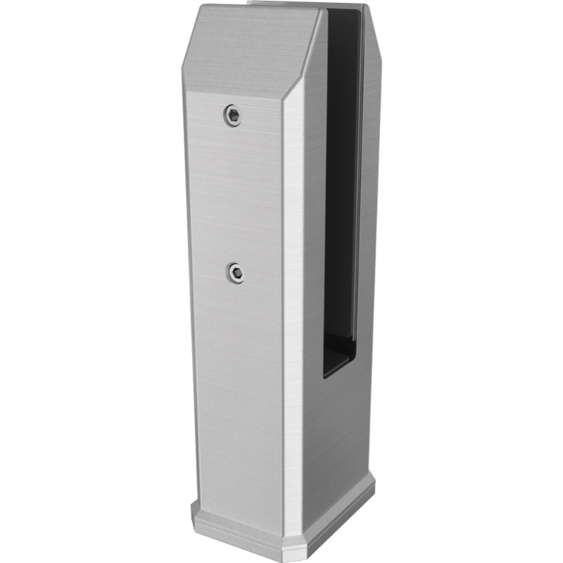 Madrid - Deluxe Top Fix Spigot - Satin - Auswide Frameless