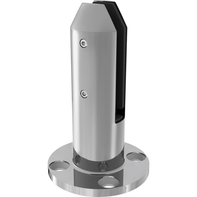 RIO - Round Base Plated Spigot - Polish - Auswide Frameless