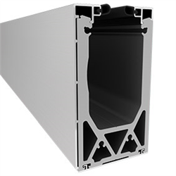 Versatilt - Face Mount Channel Kit - Satin - Auswide Frameless