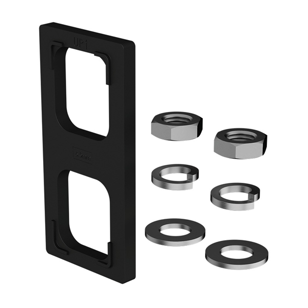 Madrid - M12 Timber Fixing Kit (Vertical Spigot) - Auswide Frameless