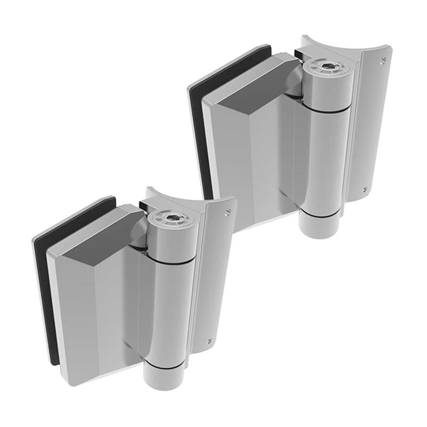 Polaris 155 Series – Glass To Round Post Hinge Set – Polish - Auswide ...