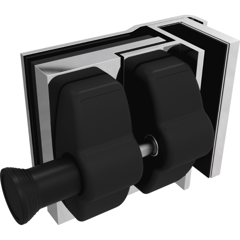 Master Range – Glass To Glass External 90° Latch Kit – Polish - Auswide ...