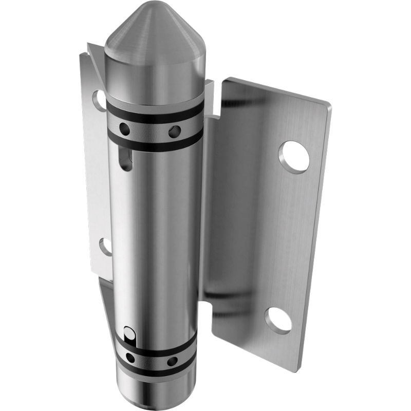 Master Range – Face Mount Hinge Set – Satin - Auswide Frameless