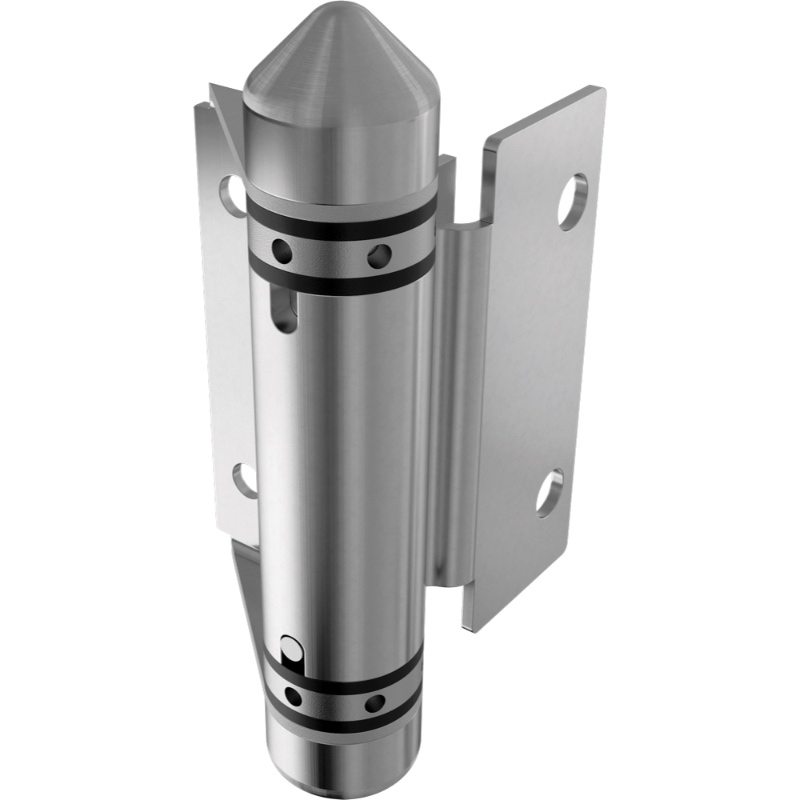 Master Range – Glass To Wall/Square Post Hinge Set – Satin - Auswide ...