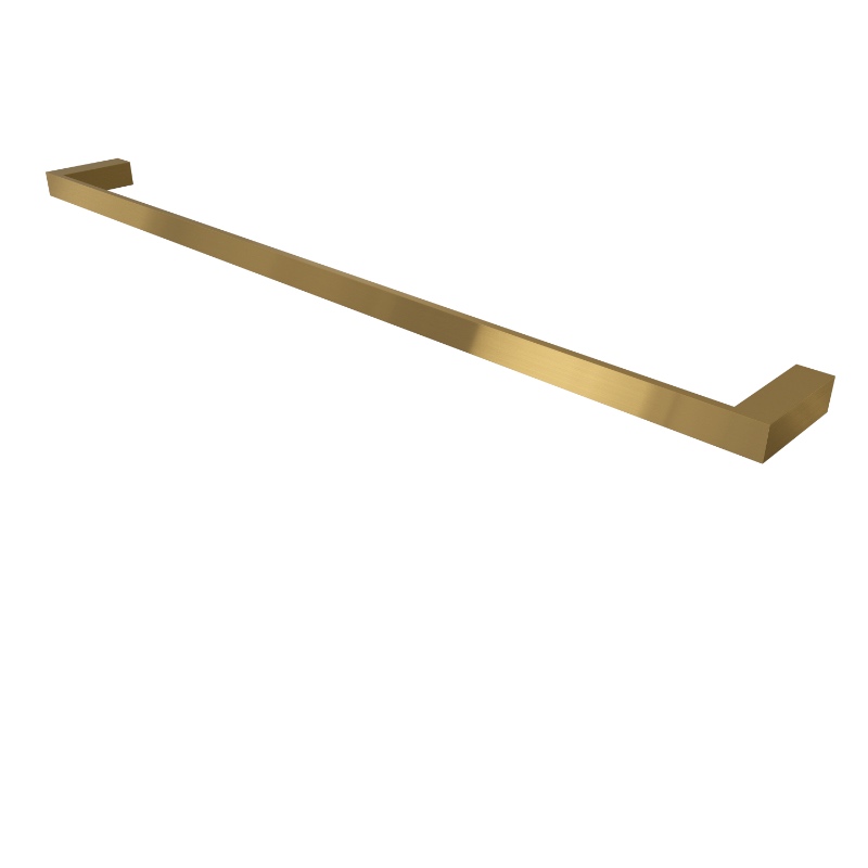 AERO - Towel Rail 900mm - Brushed Gold - Auswide Frameless