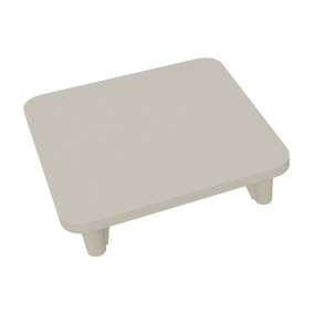 65 x 65mm Post Flat Top Cap - Dune - Auswide Frameless