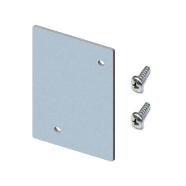 Versatilt - Heavy Duty Deck Mount End Plates 2pk - Mill - Auswide Frameless